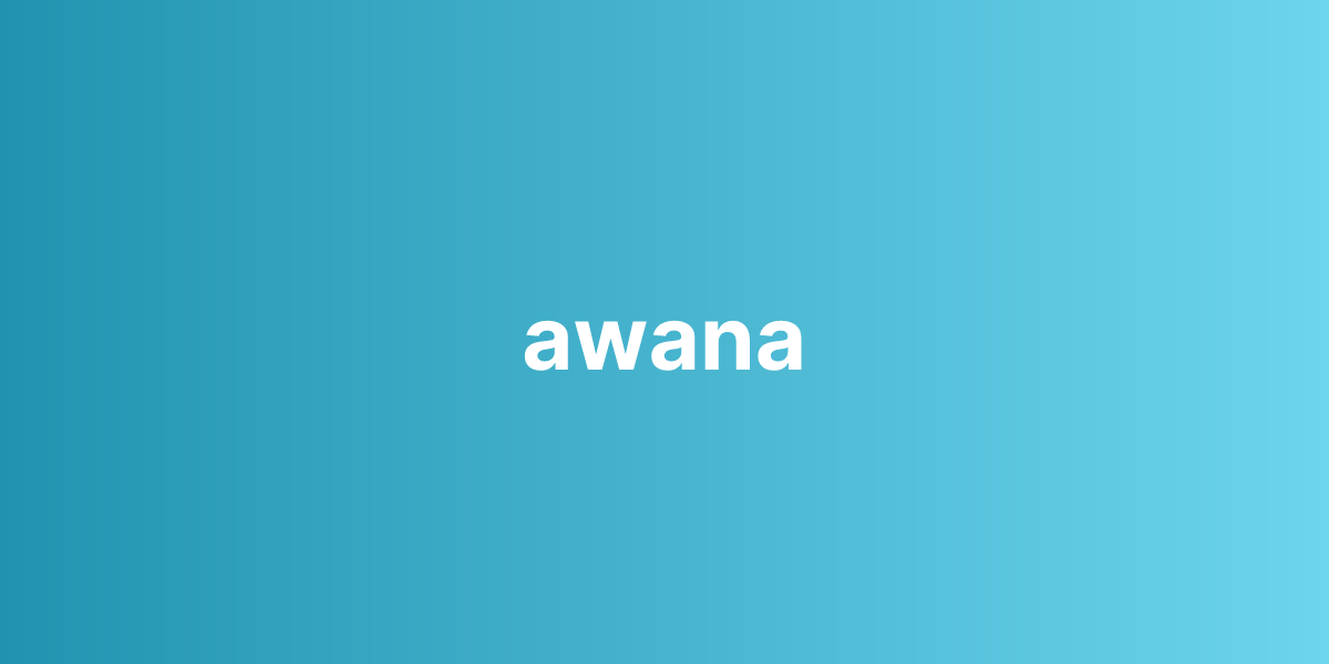 awana