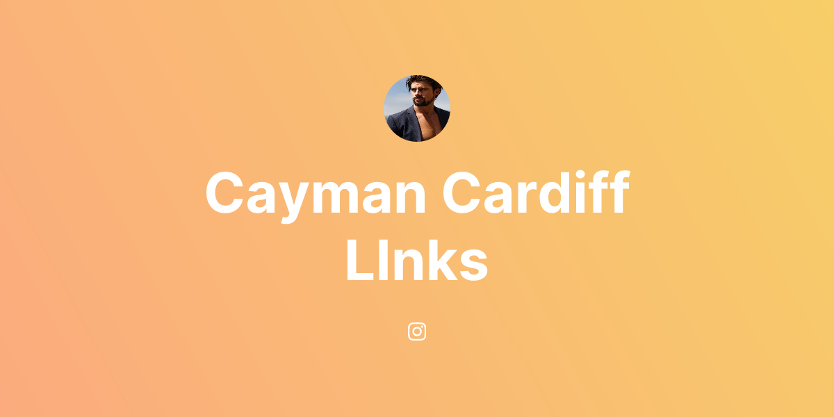 Cayman Cardiff LInks