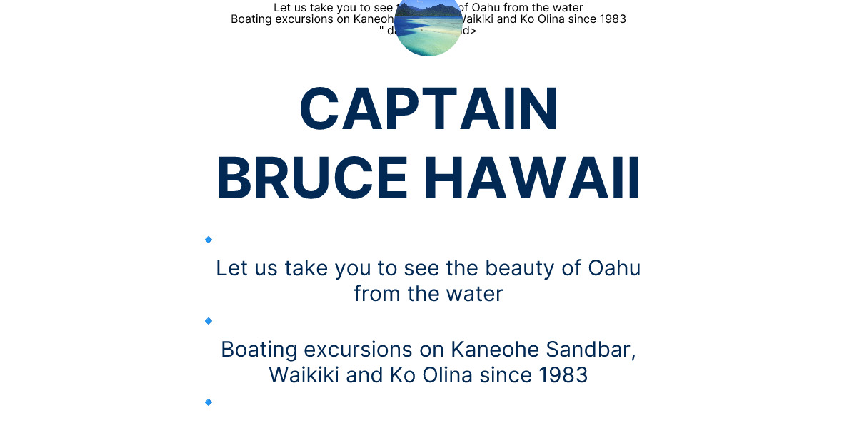 CAPTAIN BRUCE HAWAII