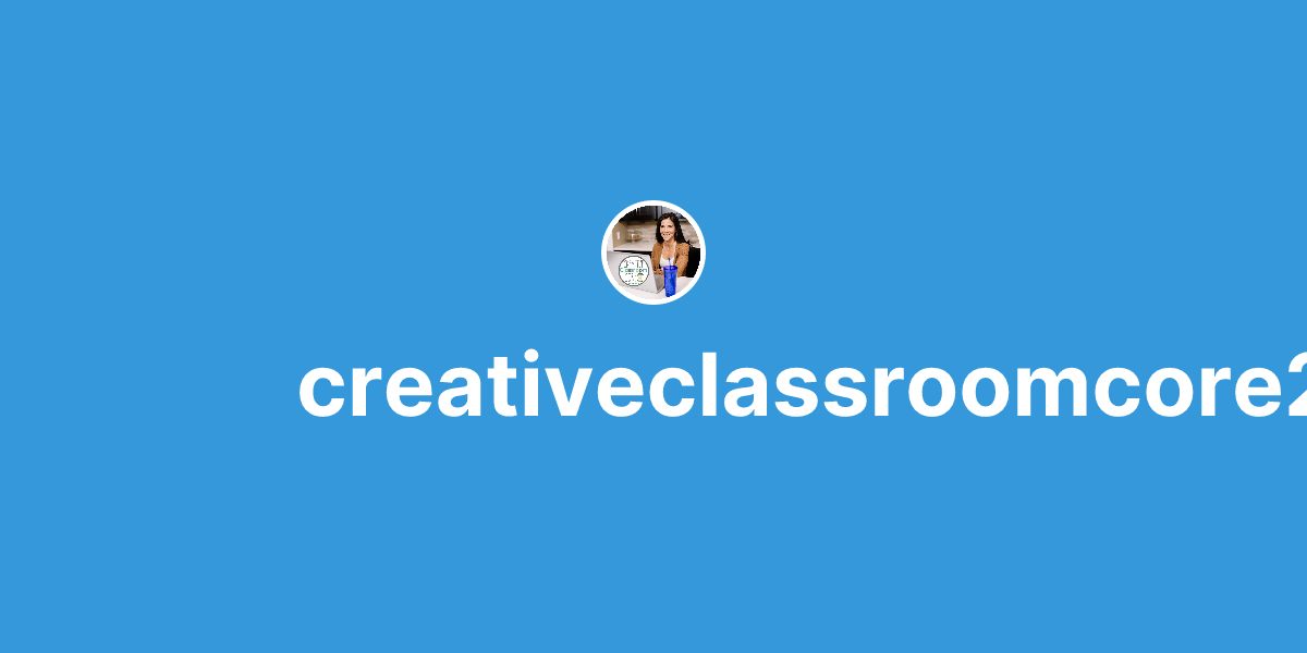 creativeclassroomcore22