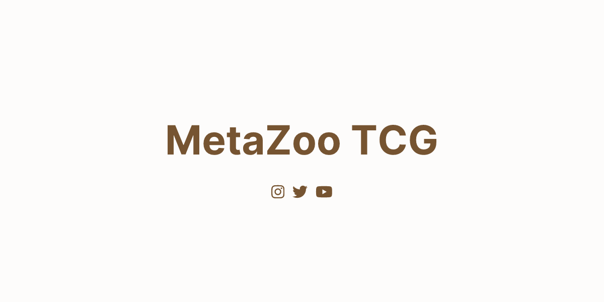 MetaZoo TCG
